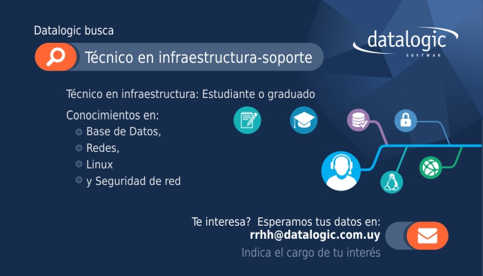T cnico en infraestructura-soporte 2017 - Datalogic Paraguay